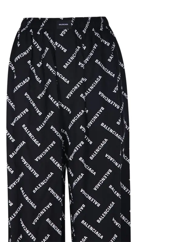Balenciaga All-over Logo Pants