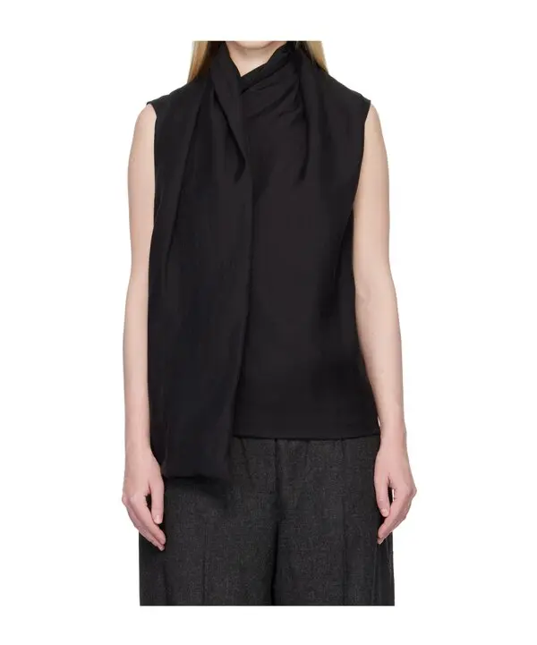 TOTEME Attached-scarf Blouse - Black