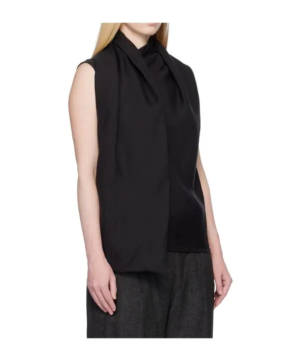 TOTEME Attached-scarf Blouse - Black