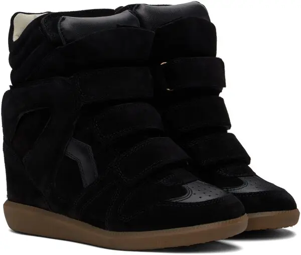 Isabel Marant Étoile Bekett Wedge Sneakers - Black