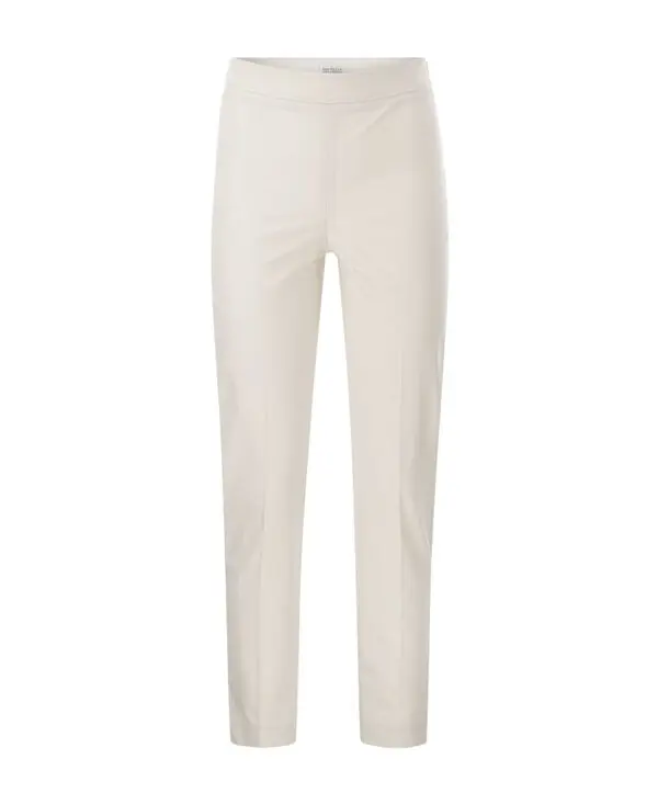 Brunello Cucinelli High-waisted Side Slit Trousers