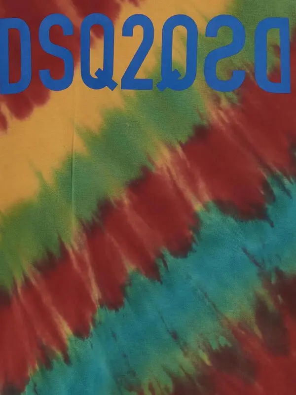 Dsquared2 Tie-dye Logo T-shirt