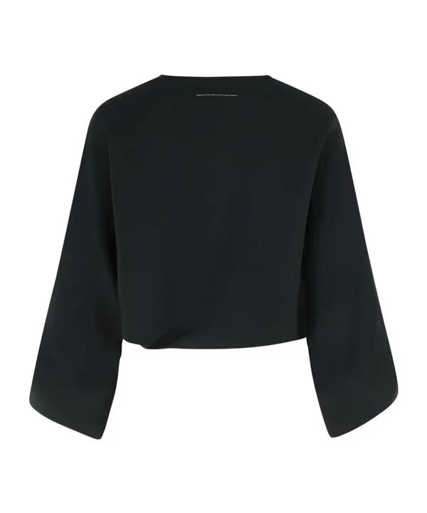 MAISON MARGIELA Draped V-neck Top