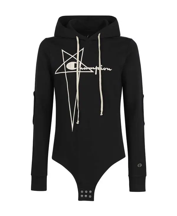Rick Owens Embroidered Logo Jumpsuit