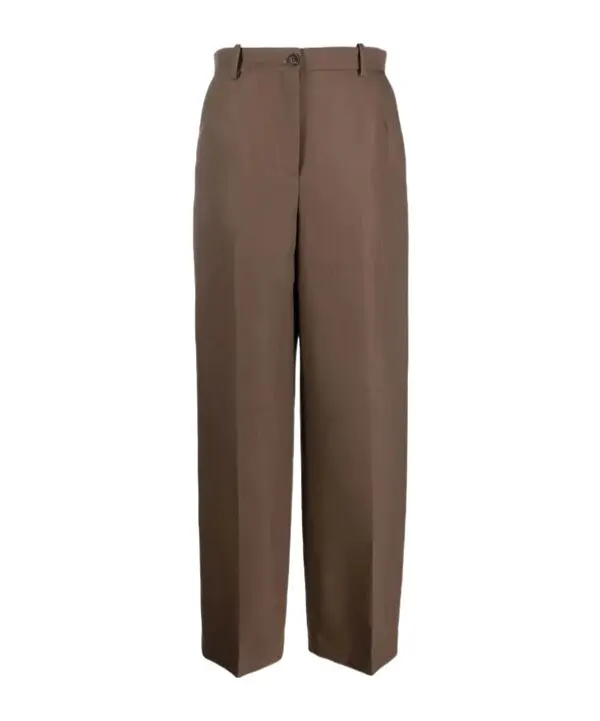 THE ROW Wide-leg Trousers - Brown
