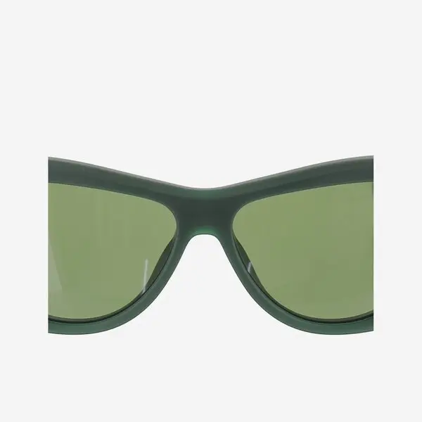 Jacquemus Palmiers Irregular Frame Sunglasses - Green