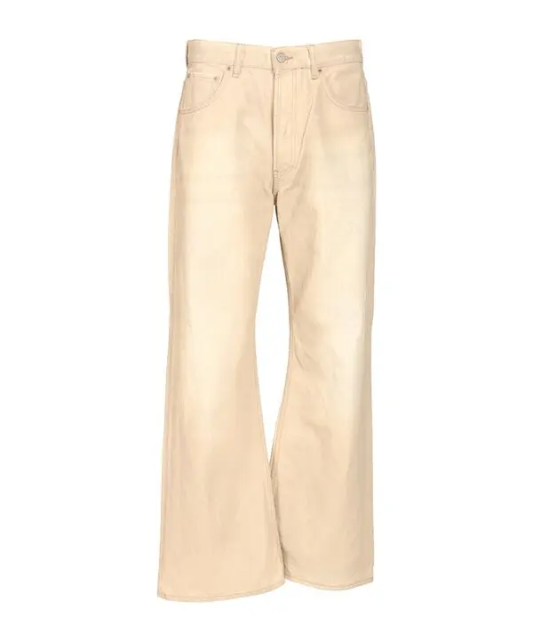 Acne Studios Logo Patch Flare Jeans