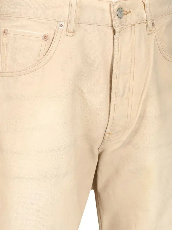 Acne Studios Logo Patch Flare Jeans