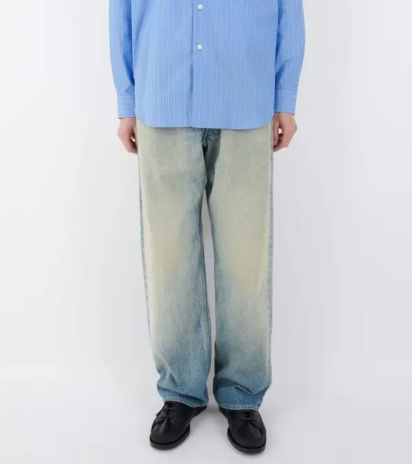 Auralee Belt-loop Jeans