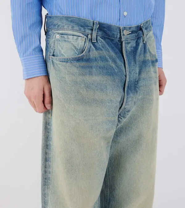 Auralee Belt-loop Jeans