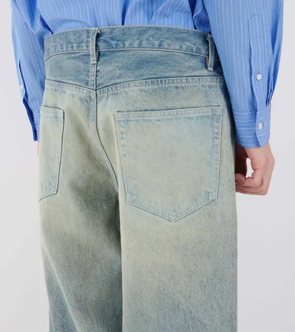 Auralee Belt-loop Jeans