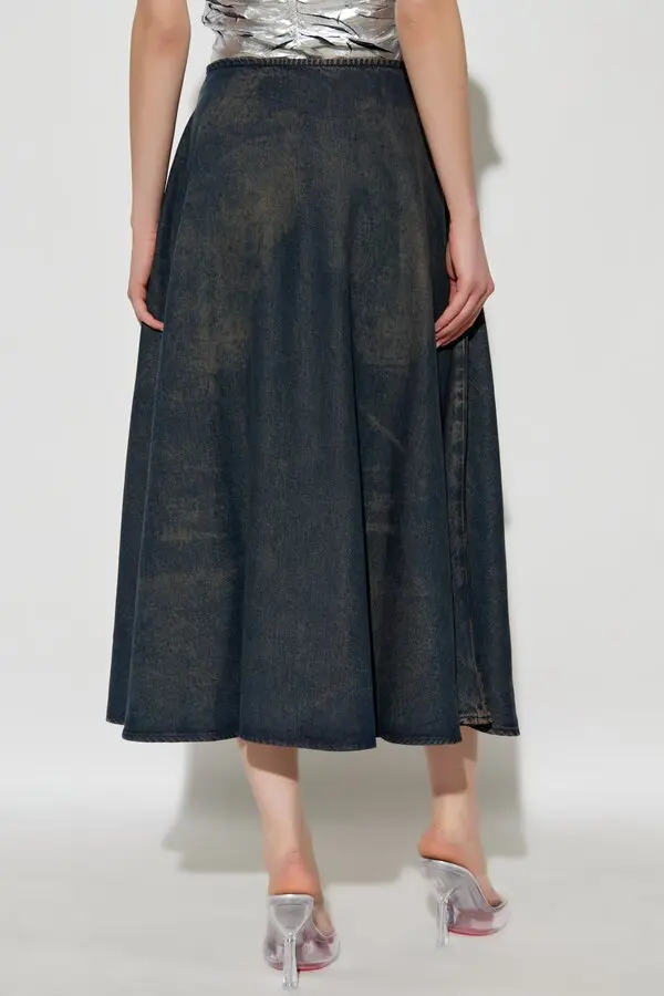 DIESEL® De-annie-s Distressed Denim Skirt