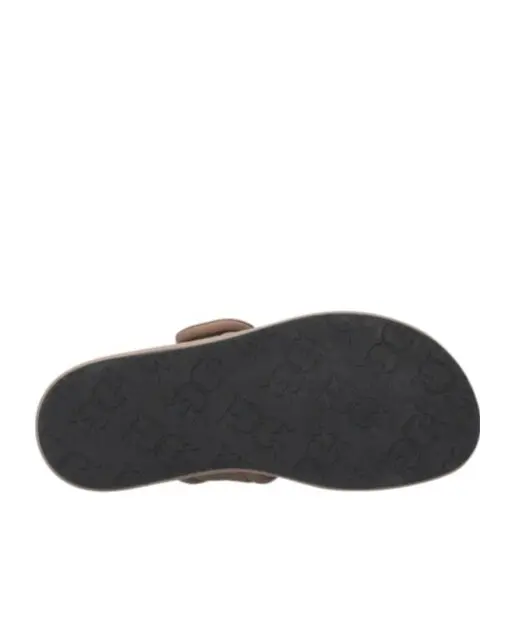 Pinko Studded Logo Detail Sandals - Brown