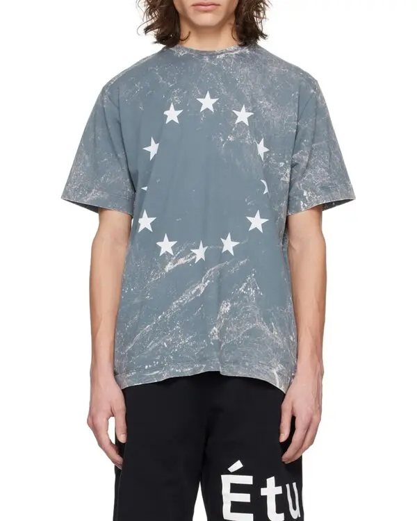 ETUDES Star-print Cotton T-shirt