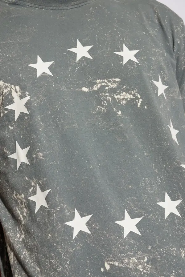 ETUDES Star-print Cotton T-shirt