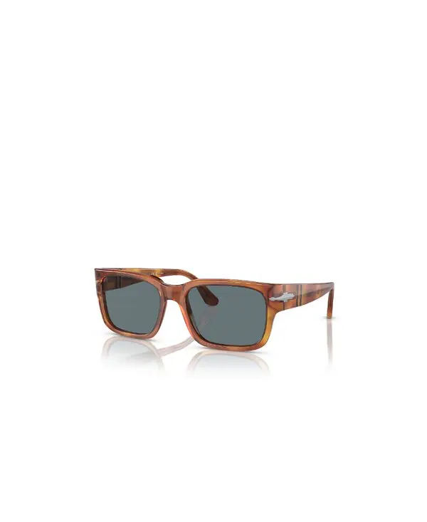 Persol Rectangular Frame Sunglasses - Gray