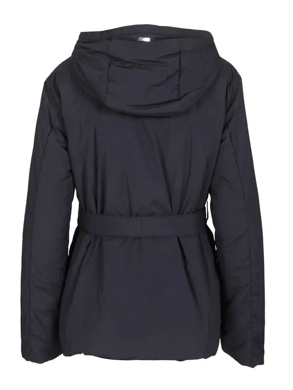 Herno Belted Hooded Jacket