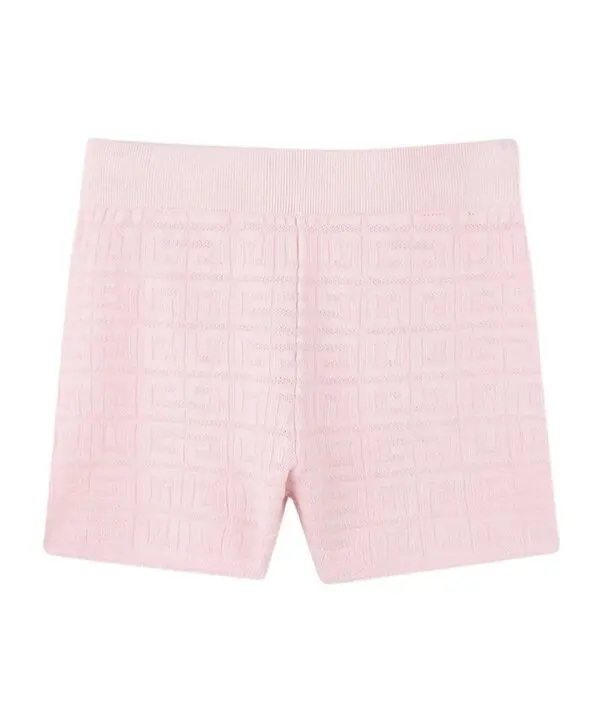 Givenchy Elastic Waist Monogram Shorts