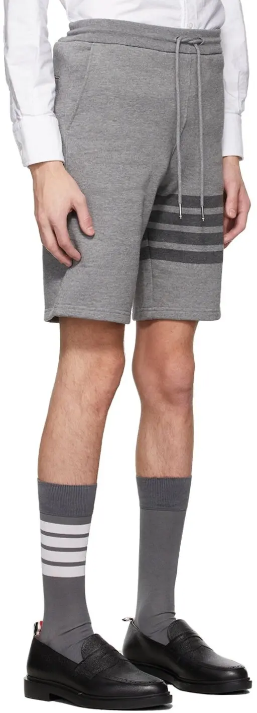 Thom Browne 4-bar Track Shorts - Grey