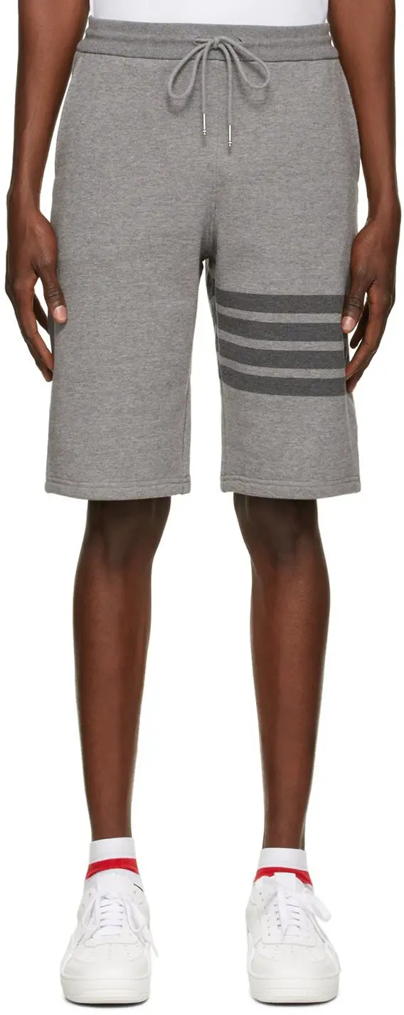 Thom Browne 4-bar Track Shorts - Grey