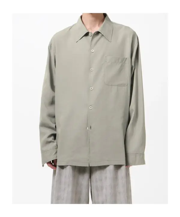 Our Legacy Borrowed Relaxed Shirt - Willow Grey