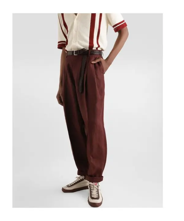 Dolce & Gabbana Pressed Crease Pants - Red