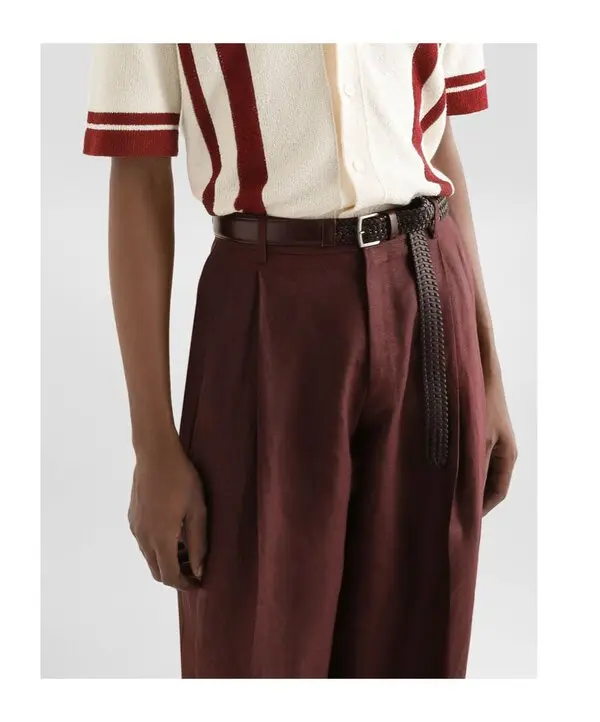 Dolce & Gabbana Pressed Crease Pants - Red
