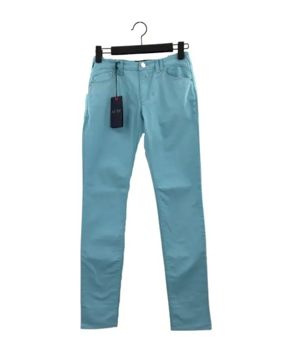 Emporio Armani Logo Pocket Jeans - Blue