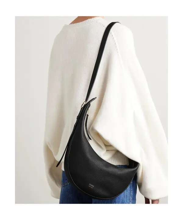 Khaite Augustina Small Zipped Shoulder Bag