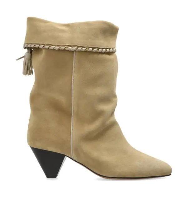 Isabel Marant Étoile Dalby Boots With Tassels - Brown