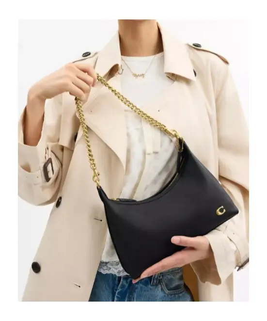 COACH Juliet 25 Shoulder Bag - Brass/black