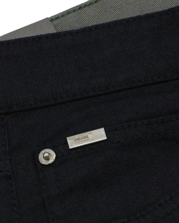 Emporio Armani Logo Jeans - Black