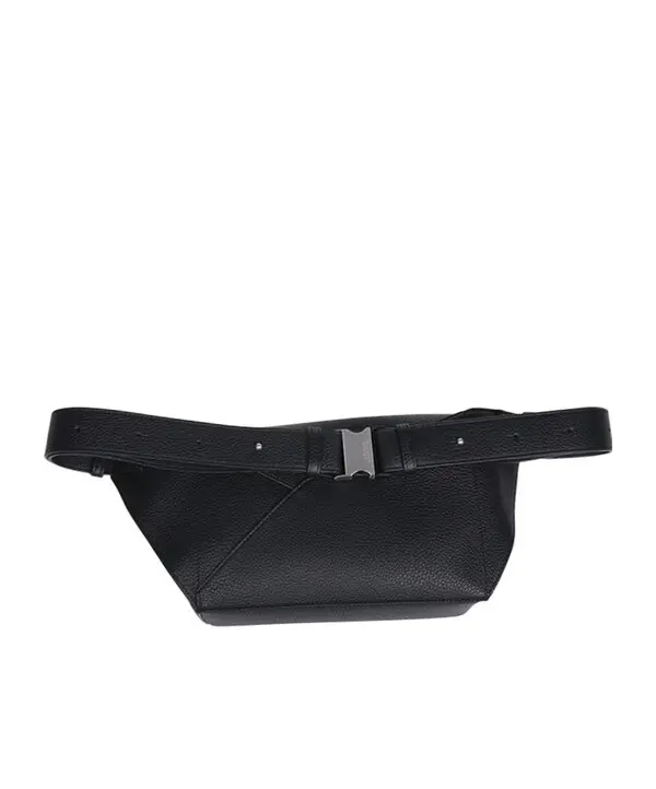 Loewe Small Puzzle Bum Bag - Black