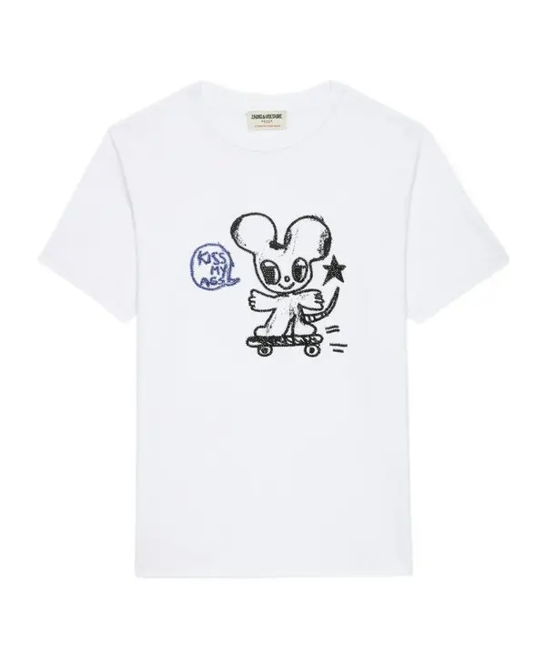 Zadig&Voltaire Voltaire Edwin T-shirt - White
