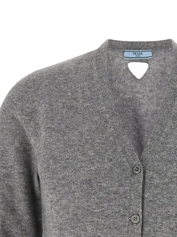Prada Cashmere V-neck Cardigan