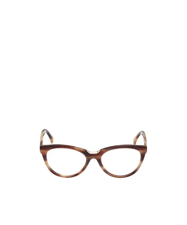 Max Mara Cat Eye Full Rim Eyeglasses - Red