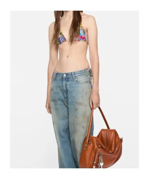 Acne Studios Graphic Print Bikini