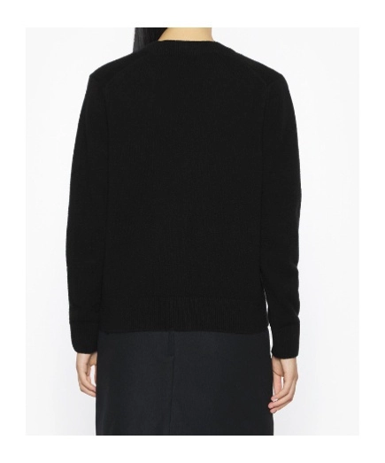 Maison Kitsuné Baby Fox Boxy Cardigan - Black
