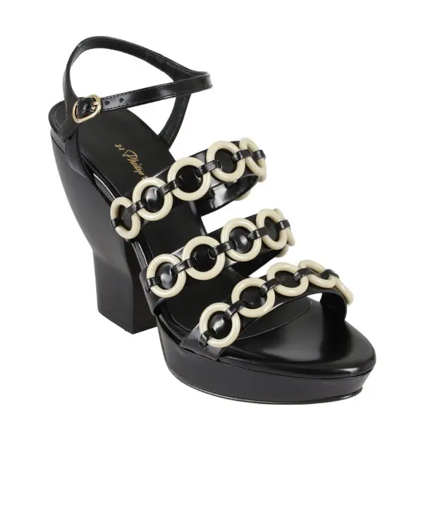 3.1 Phillip Lim Salma Open Toe Platform Sandals