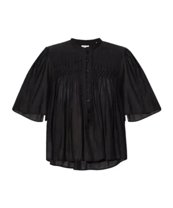 Isabel Marant Étoile Embroidered Blouse - Black
