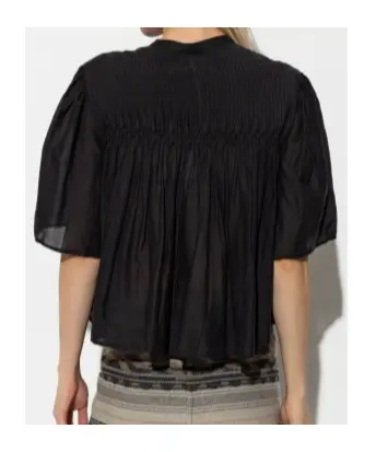 Isabel Marant Étoile Embroidered Blouse - Black