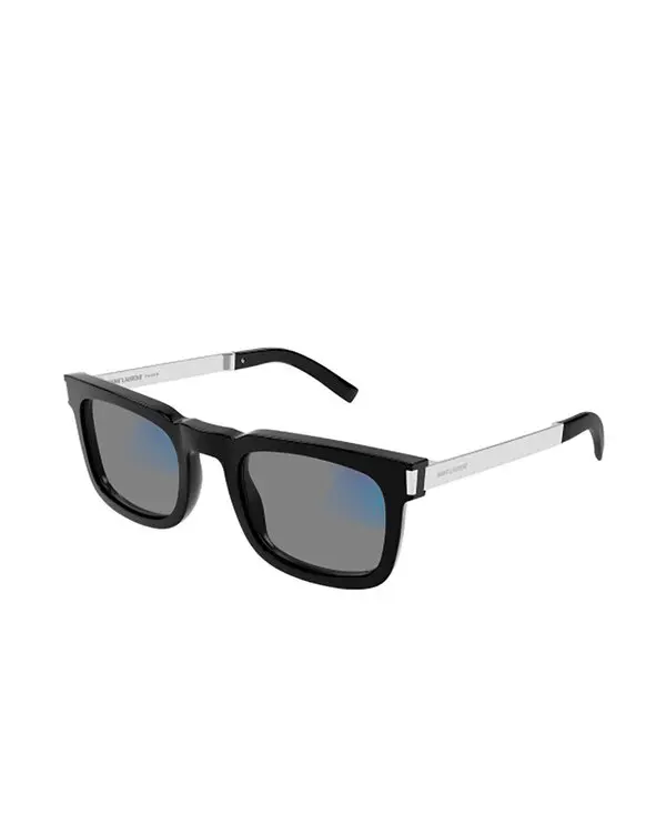 Saint Laurent Square Frame Sunglasses - Black