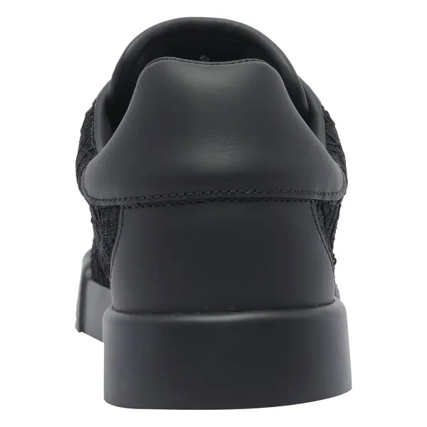 Dolce & Gabbana Lace-up Sneakers With Logo Detail - Black