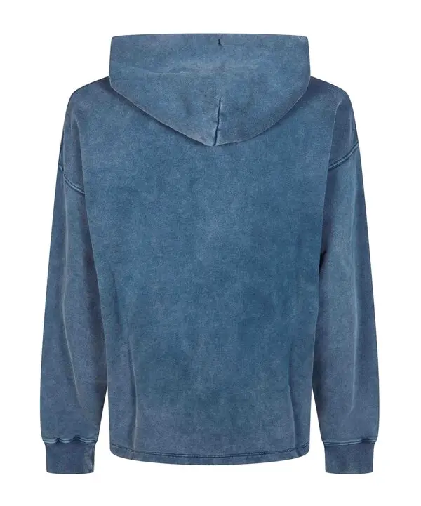 Off-White Logo Hoodie - Blue