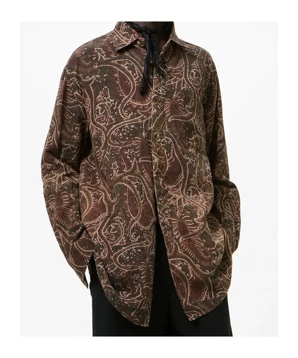 Our Legacy Vast Paisley Print Shirt