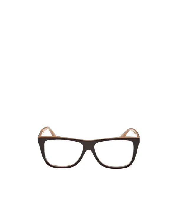 Max Mara Square Frame Glasses - Black