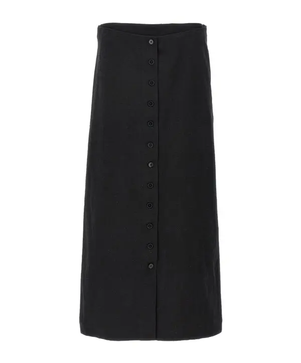 LOULOU STUDIO Buttoned Midi Skirt