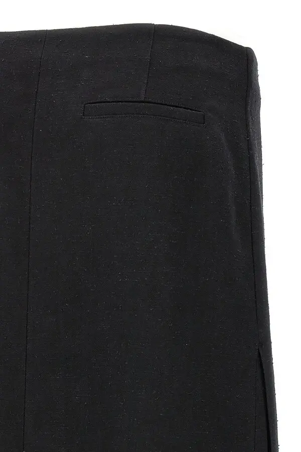LOULOU STUDIO Buttoned Midi Skirt