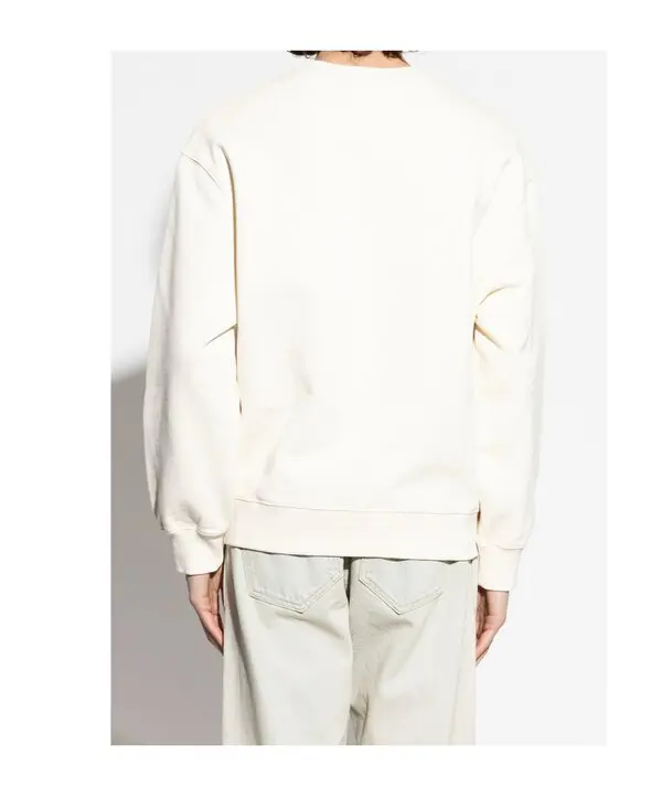 Maison Kitsuné Paris Crewneck Sweatshirt - White