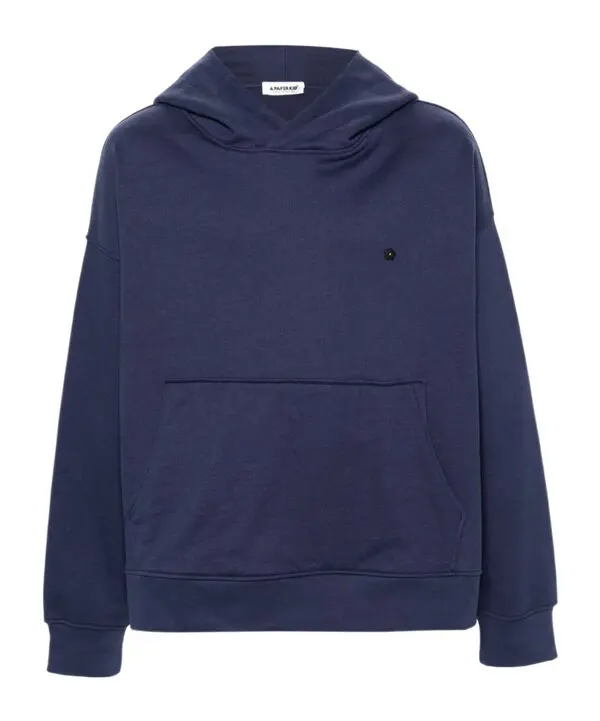 A PAPER KID Long-sleeved Hooded Sweater